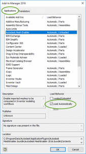 Import STL mesh files into Autodesk Inventor – Pinter Computing