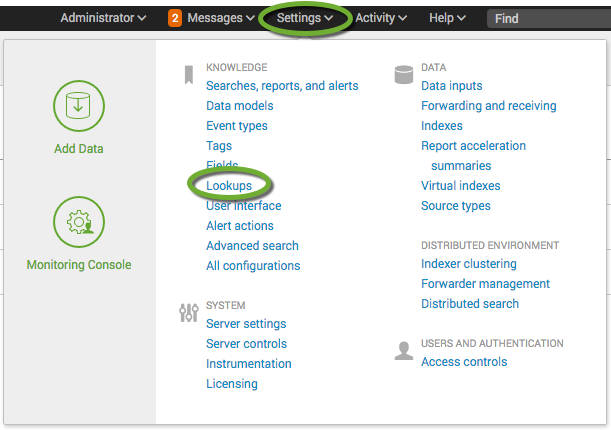Splunk lookups – Pinter Computing