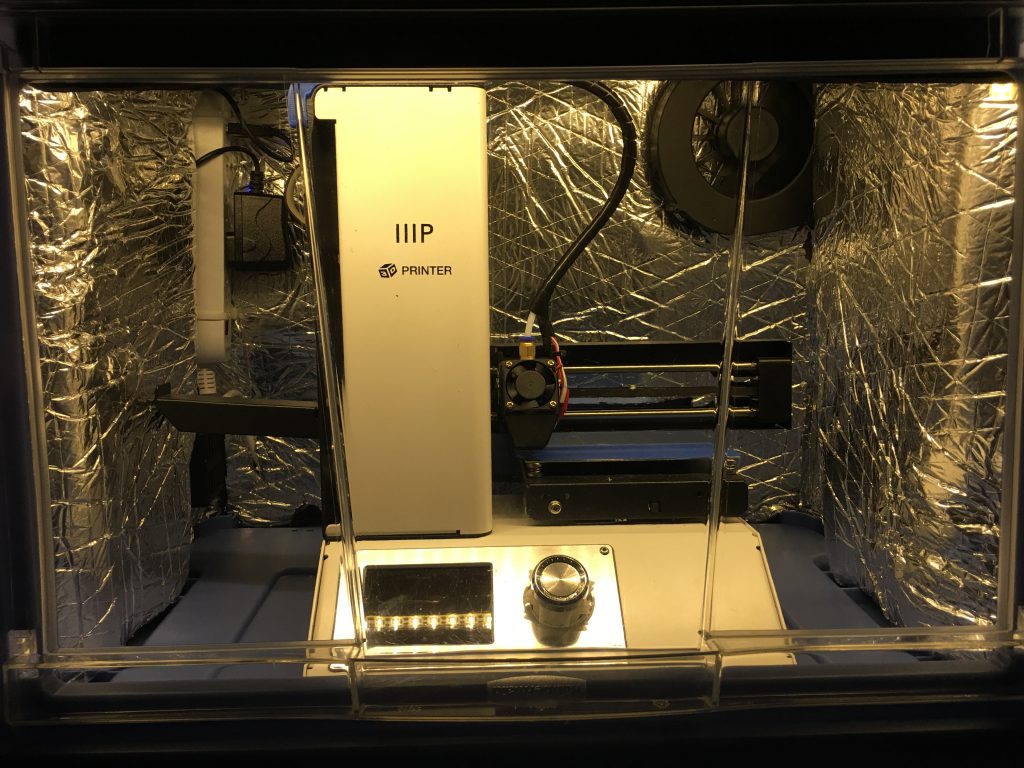 Soundproof Enclosure for the Monoprice Select Mini 3D Printer – Pinter ...