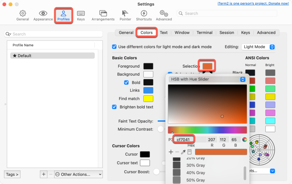 Install and configure iTerm2 – Pinter Computing