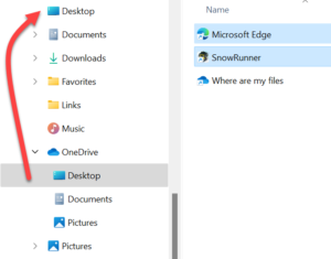 How to move the Desktop, Documents, and Pictures folders out of ...