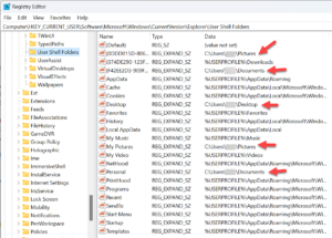 How to move the Desktop, Documents, and Pictures folders out of ...