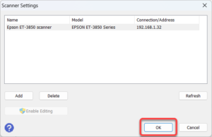 Configure Epson ET-3850 scanning on Windows 11 – Pinter Computing