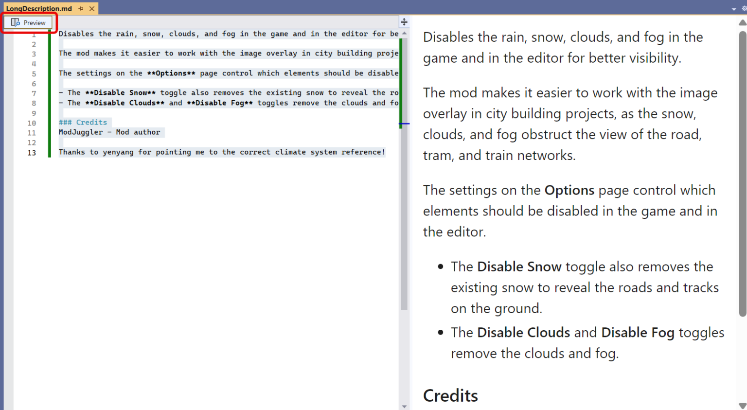 Creating a new mod for Cities: Skylines II – Pinter Computing