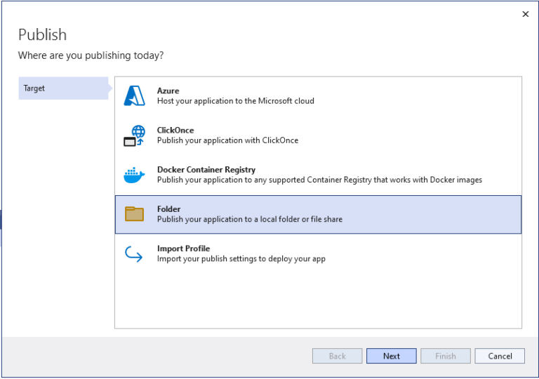Build a standalone Windows executable in Visual Studio – Pinter Computing