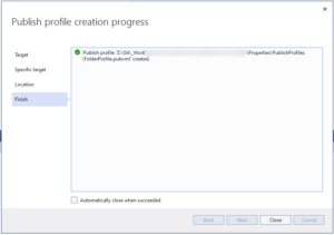 Build a standalone Windows executable in Visual Studio – Pinter Computing