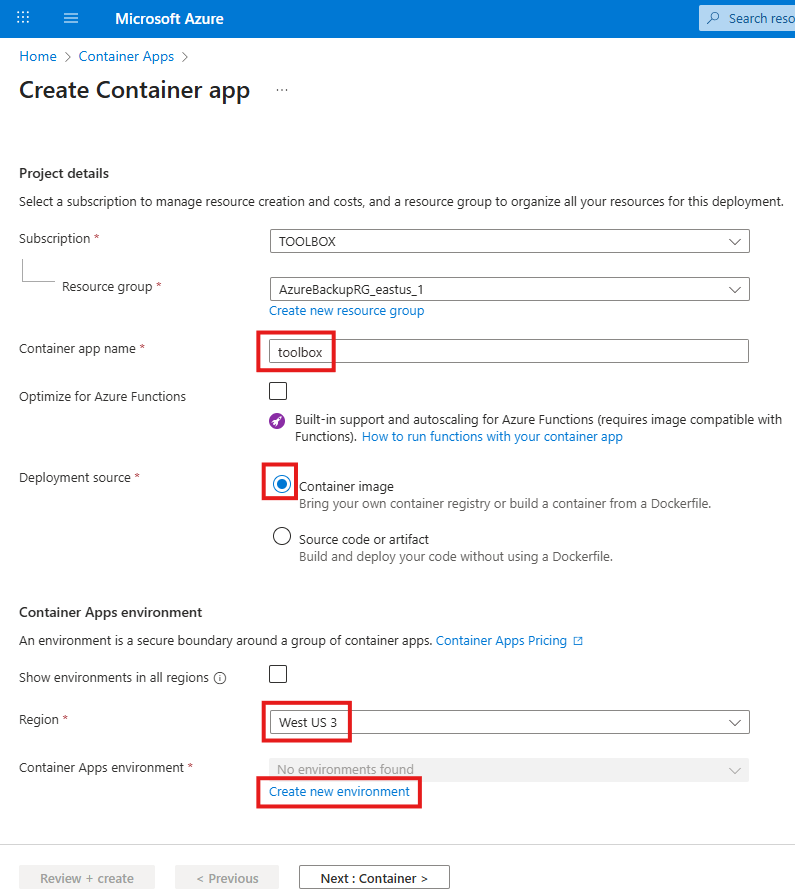 Deploy a web applcaition in Azure Container Apps (ACA) – Pinter Computing