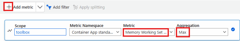 Determine the Azure Container App memory usage – Pinter Computing